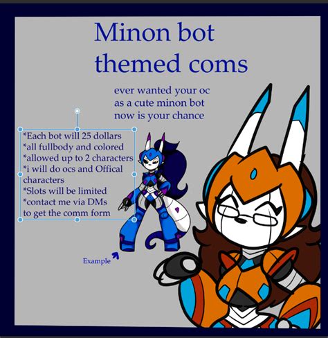 minon bot comms by Cyberpunkygoose on DeviantArt
