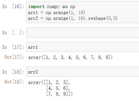 Numpy的索引和切片 知乎