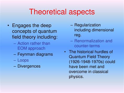 Ppt Renormalization In Classical Effective Field Theory Cleft Powerpoint Presentation Id