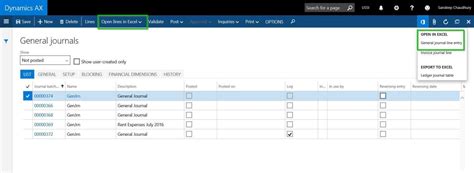 How To Interact With Dynamics Ax Data Using Microsoft Excel Online Rdynamics365