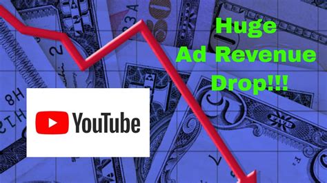 Massive Youtube Ad Revenue Drop Ad Revenue On Youtube Has Declined