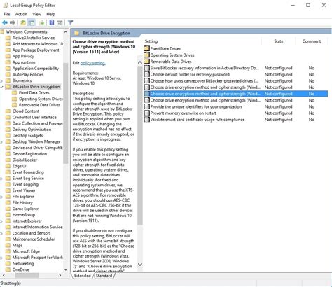 Information Technology Notes Configure Windows Bitlocker