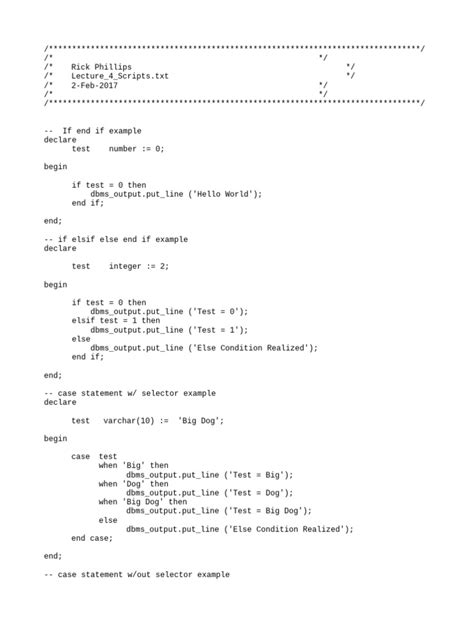 Lecture 5 Script Pdf