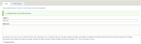 HTML Double Escaping In Field Forms Drupal Org