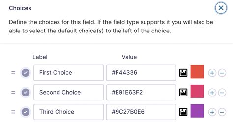 Gravity Forms Color Picker Custom Field Premium Addon Gravity Extra