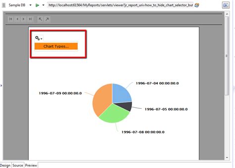 How To Hide HTML Chart Selector Button How To Jaspersoft Community