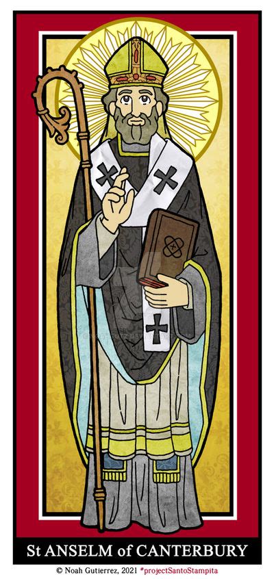 St Anselm Of Canterbury By Noahgutz On Deviantart
