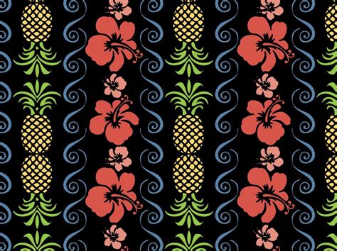 Tropical Pattern Vector Vector Art And Graphics