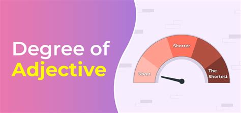 Degree Of Adjectives Rules Definitions Types And 46 OFF