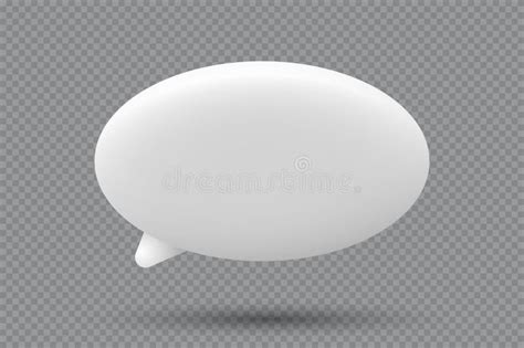 3d Speech Bubble Icon 3d Chat Icon Chat Message Icon White Text Box Blank White Speech