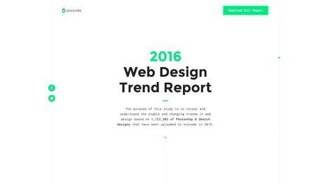 Avocode 2016 Web Design Report Aards