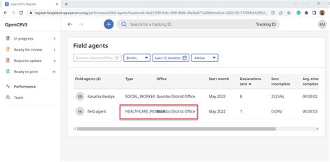 Text Gets Overlapped In Table View When Viewing Records Started By Field Agents In Performance