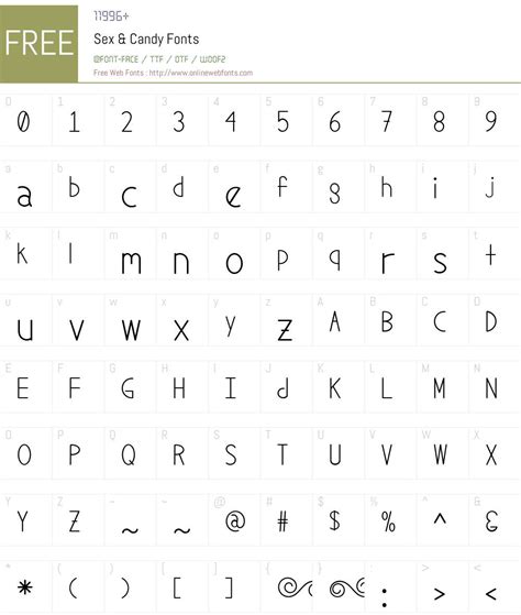 Sex And Candy Fonts Free Download Onlinewebfontscom