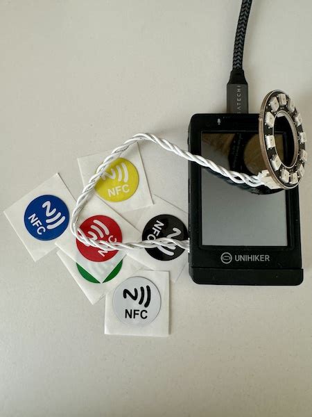 Unihiker Nfc Led Control Interactive Hardware Tutorial Dfrobot Maker Community
