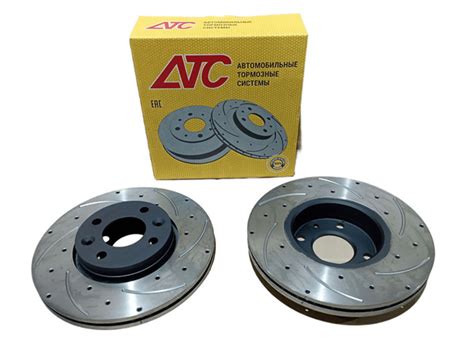 Тормозные диски передние вентилируемые АТС-SPORT 2412-06 (2 шт ...