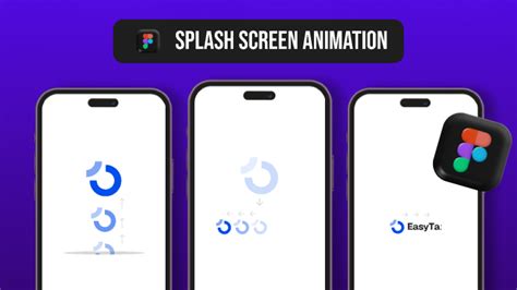 Splash Screen Animation Figma Prototype Figma