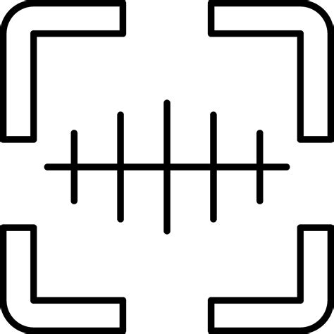 Barcode Scanner Line Icon 36607885 Vector Art At Vecteezy