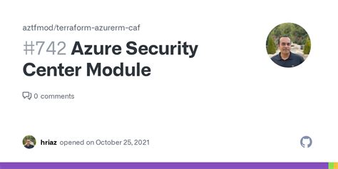 Azure Security Center Module · Issue 742 · Aztfmod Terraform Azurerm Caf · Github