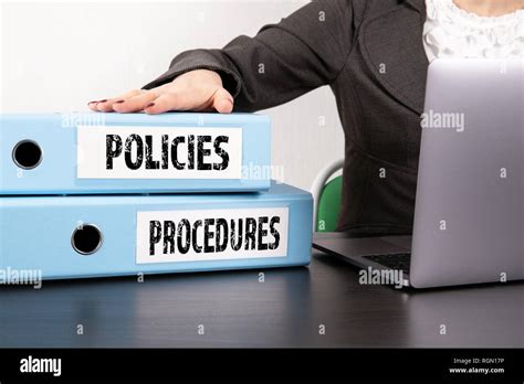 Policies And Procedures Concept Stock Photo Alamy