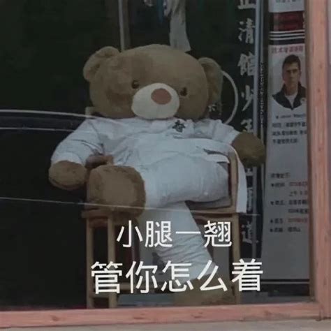 小腿一翘 管你怎么着表情包图片动图 求表情网 斗图从此不求人