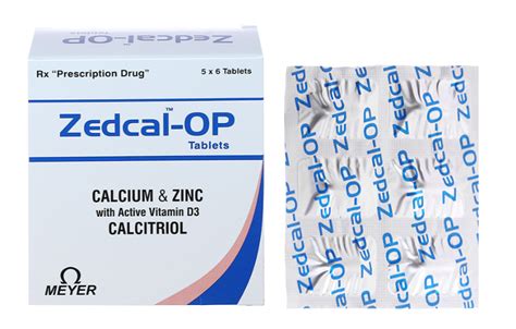 Thuốc điều Trị Loãng Xương Zedcal Op Tablets Pharmog