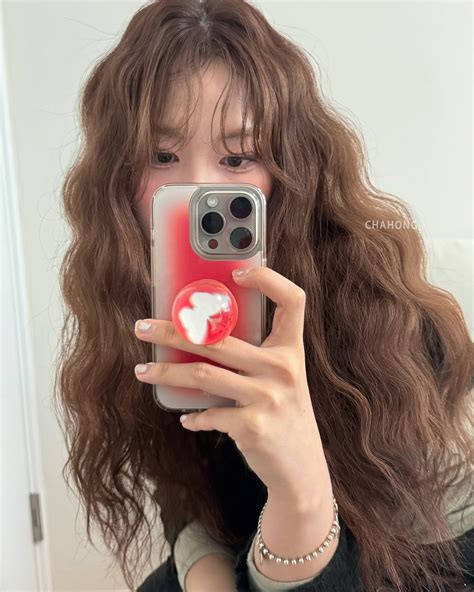 차홍아르더 본점 실장 이채리‘ 레인펌 젤리펌 패닝펌 플라워펌 Chahong Ardor Flagship🖤 Cherryyesplease • Instagram