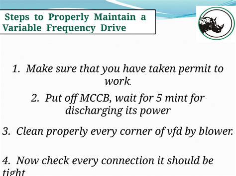Vfd Working Principle And Activities With Diagram Pptx
