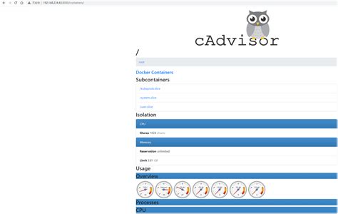 Prometheuskubernetes部署cadvisor容器监控 Orochws Blog