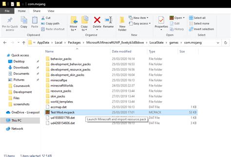 Bug Files Disappear From Development Behavior Packs And Development Resource Packs When
