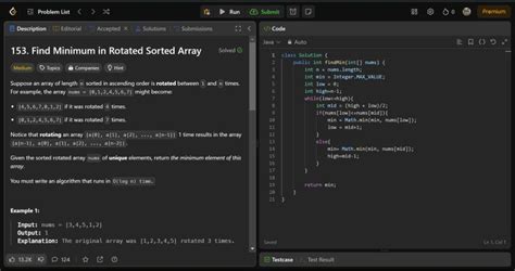 Surbhi Rawat On Linkedin 🚀day 14 Of 100 Days Coding Challenge Problem Solved 1 Find Minimum In
