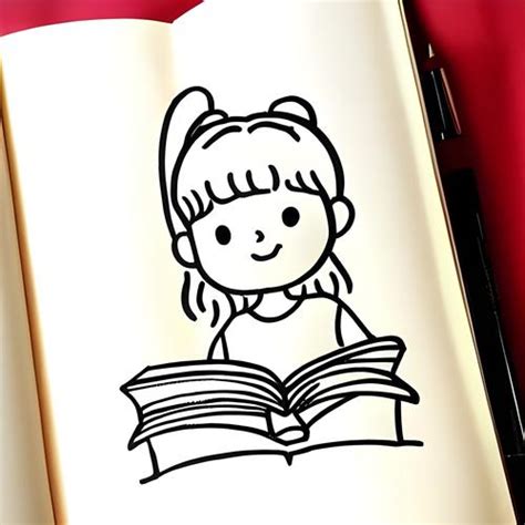 简笔画小人写作业 简笔画小人写作业怎么画 画趣文库（我爱生活）