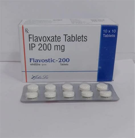 Flavoxate Hydrochloride Tablet 200 Mg At ₹ 2860box In Mumbai Id