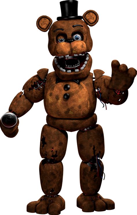 Withered Freddy Full Body Fnaf 2 By Thesubjact On Deviantart