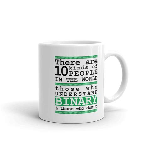 computer programmer coffee mug there are 10 types of people etsy
