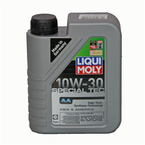 Масло LIQUI-MOLY 10W30 AA Leichtlauf Speсial SN GF-4 (1л) 7523-Нижний ...