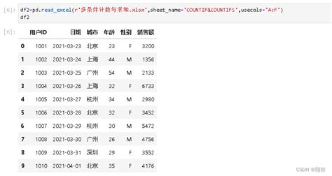 Python教程111 Python多条件计数与求和python中一个输入值在不同的条件下的结果相加 Csdn博客