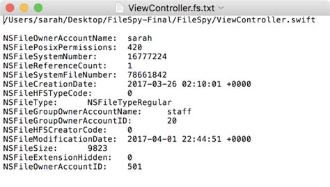FileManager Class Tutorial For MacOS Getting Started With The File System Kodeco