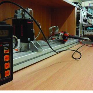 Experimental Setup For Sensor Evaluation Download Scientific Diagram