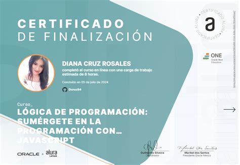 Programación Javascript Aprendinaalura Diana Cruz