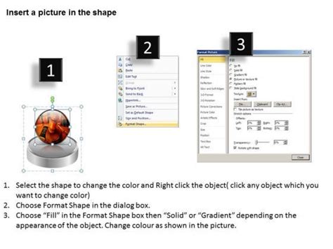 PowerPoint Templates Global D Pedestal Ppt Layouts