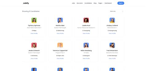 Jobify Job Board Nextjs Tailwindcss Listing Directory Template By Prexius