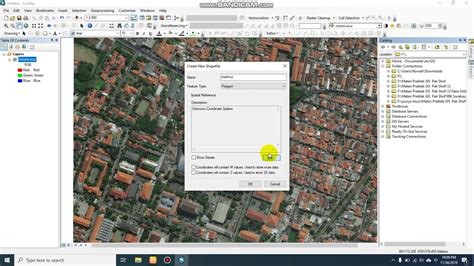Cara Digitasi Menggunakan Apk Arcgis YouTube