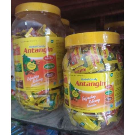 Jual Antangin Permen Herbal Aneka Rasa Toples Candy Herbal Refreshing Toples 250 150 Pcs Jarr