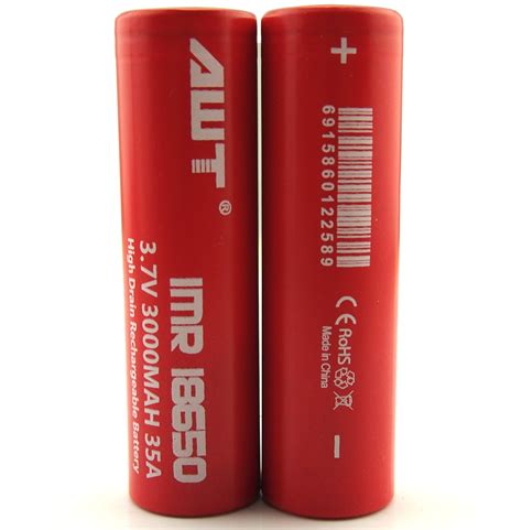 Awt 18650 Battery 18650 3000mah 35a Lgdahb21865 18650 Lithium Battery ...