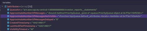 Bug Sqs Asf Provider Queue Attributes Not Working Issue 5276