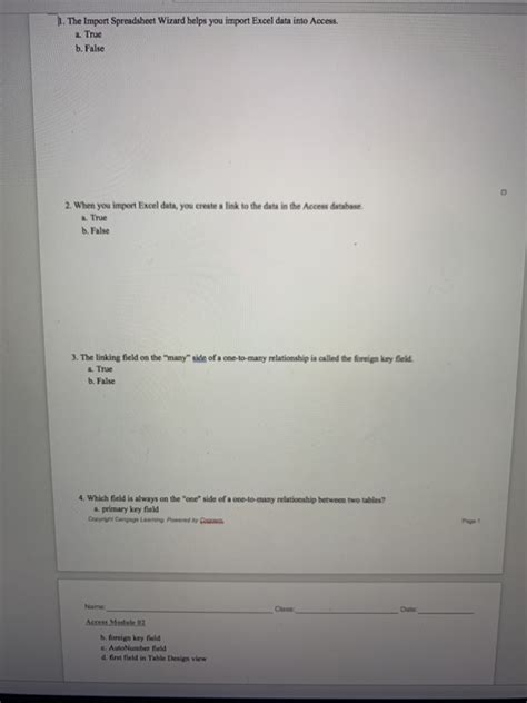 solved class date access module 02 11 the import