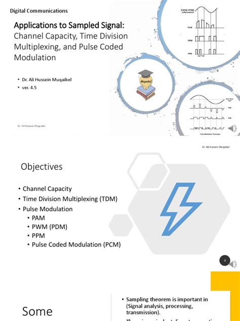 3 Sampling Pulse Modulation Tdm And Aliasing V3 Download Free Pdf Modulation Analog To