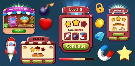 Game Ui Vector Art Icons And Graphics For Free Download