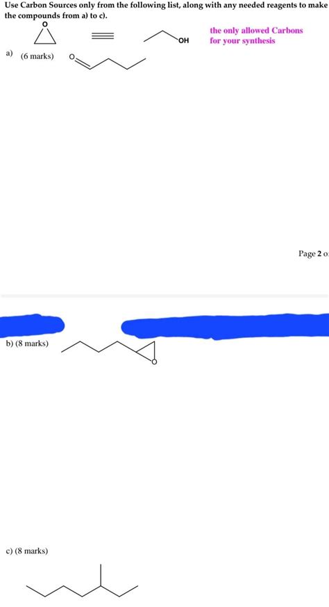 The Compounds From A To Cc 8 Marksuse Carbon