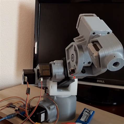 3d printed 6dof robotic arm